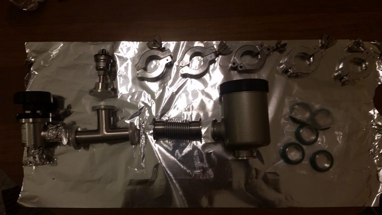 High Vacuum Foreline Assembly 1 - Applied Ion Systems