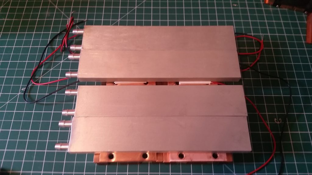 Aluminum Water Blocks for Peltier Hot Side - Applied Ion Systems