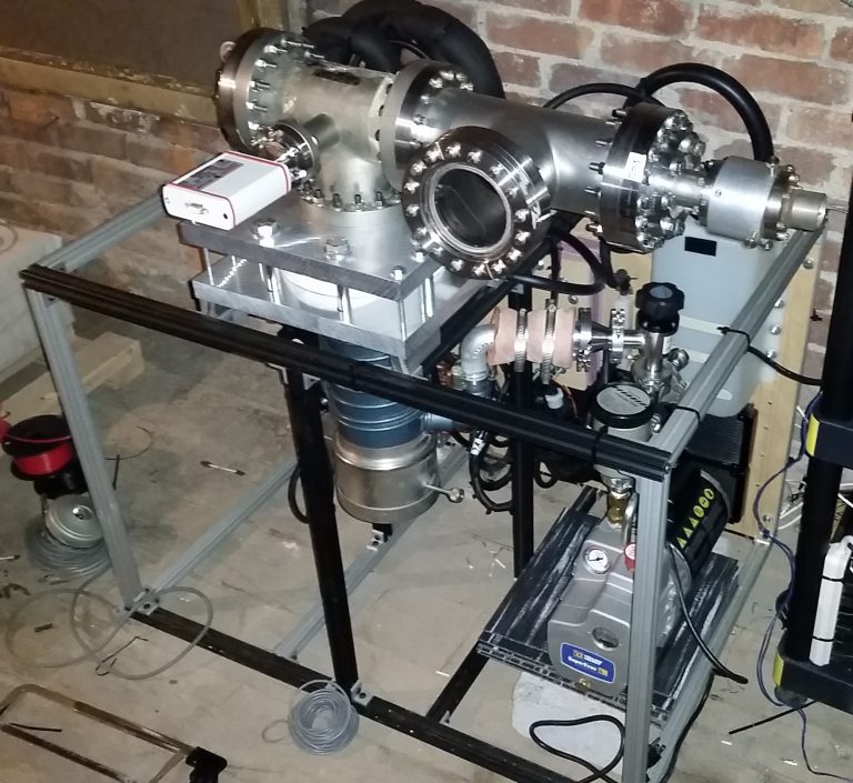 Completed Integrated Test Stand with Micro Propulsion Testing Chamber ...