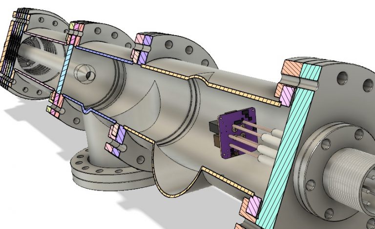 EXEDA Preliminary Acrylic Insulator Assembly for MEV Ions - Cross ...