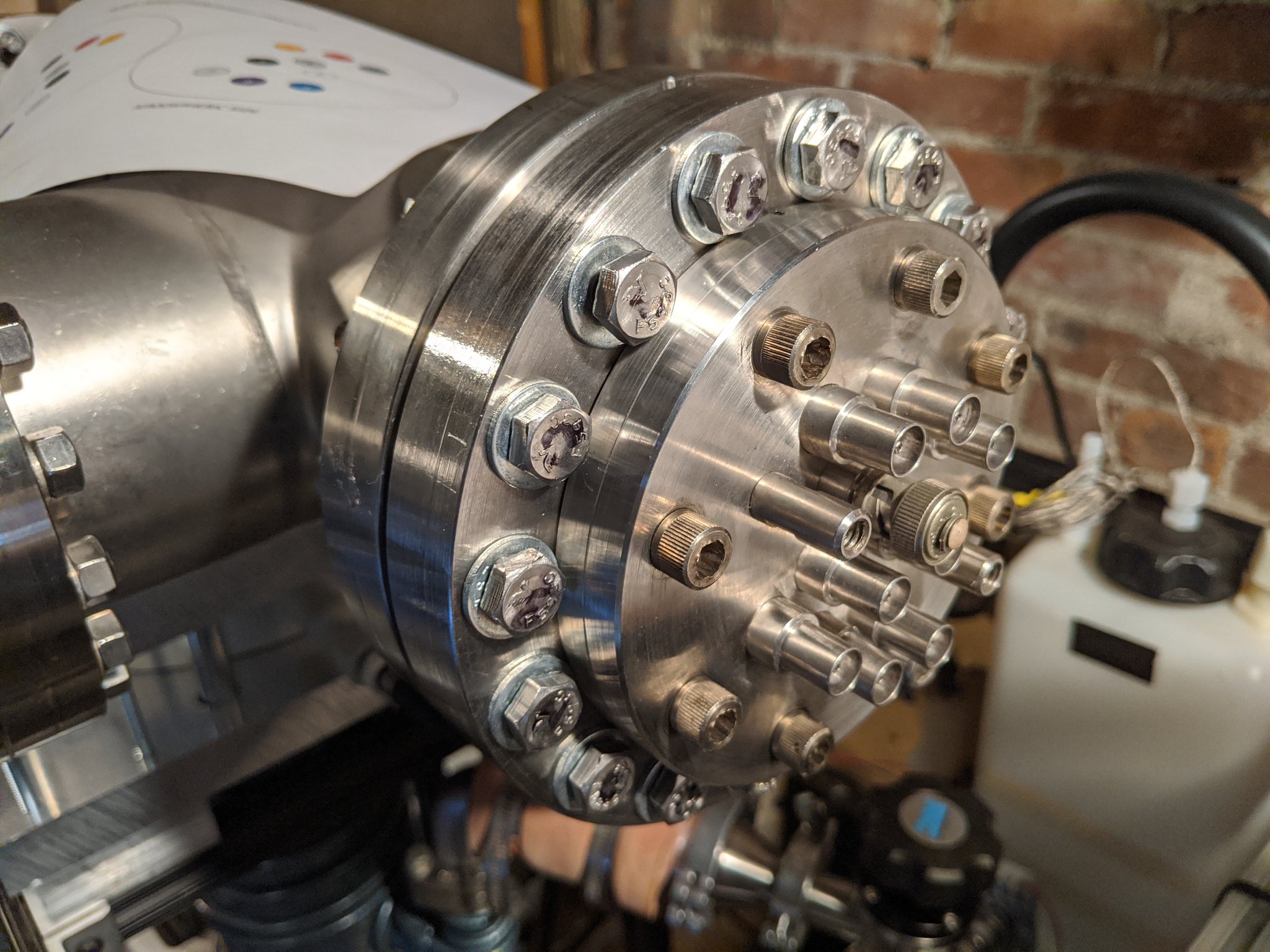 AIS-ILIS1 Electrospray Thruster Testing Input Feedthrough - Applied Ion ...