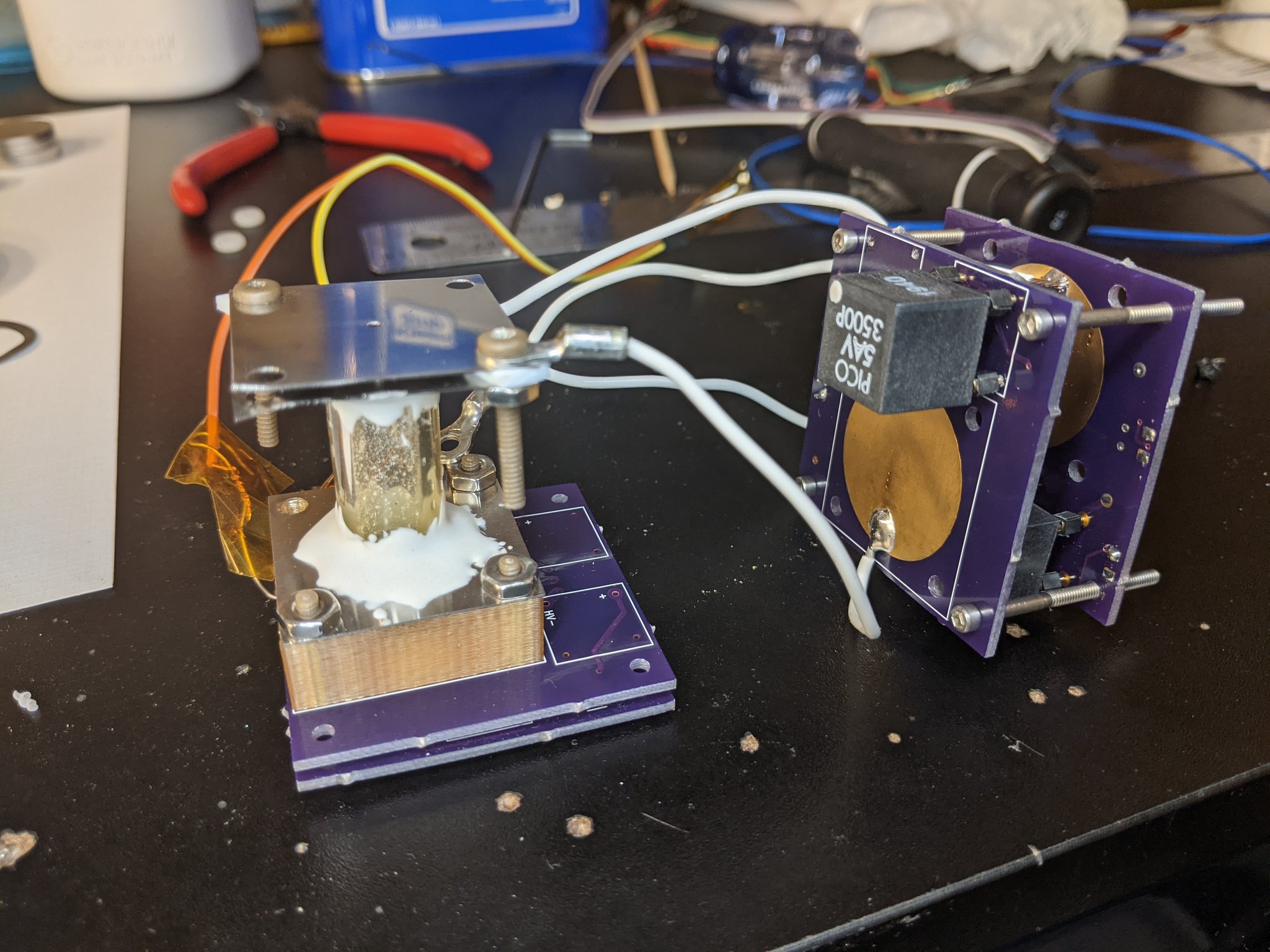 Adamantane Sublimation and Glow Discharge Ionization Test 3 - Test Cell ...