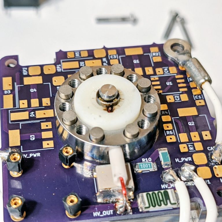 AIS-AHT1-PQ Pico Anode Layer Hall Thruster - Post Test Anode - Applied ...